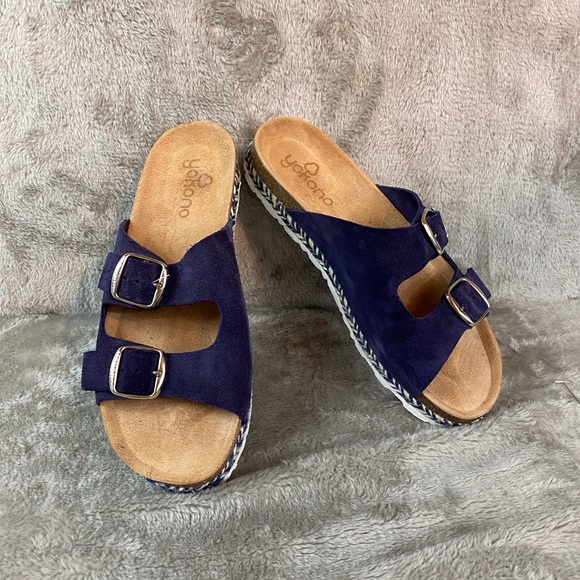 yokono | Shoes | Leather Yokono Suede Sandals | Poshmark